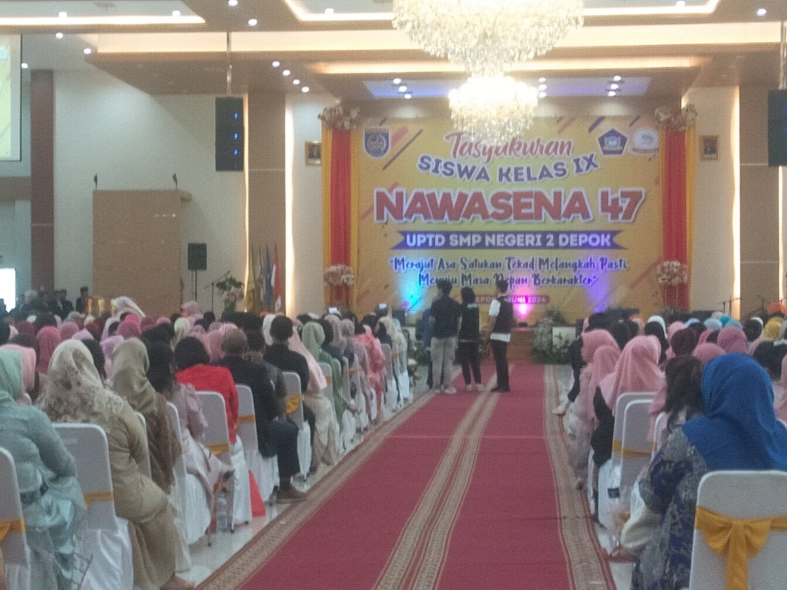 SMPN 2 Depok Gelar Tasyakuran Lepas 433 Siswa Angkatan ke-47 Tahun 2024 ...